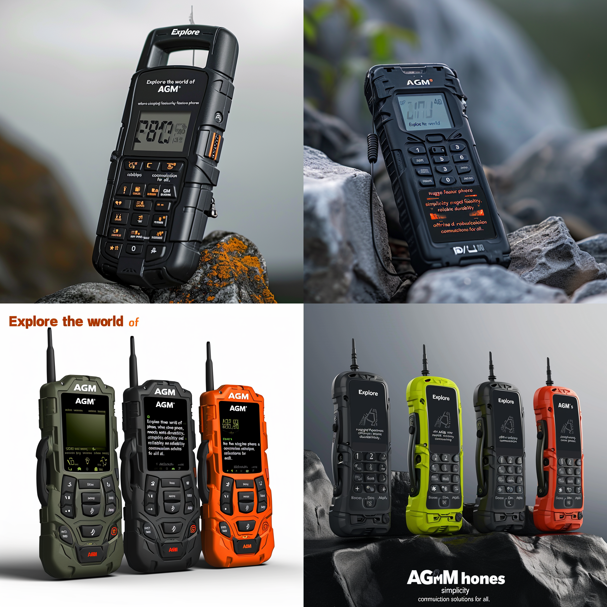 AGM's Rugged Feature Phones: Combining Simplicity with Unmatched Durab
