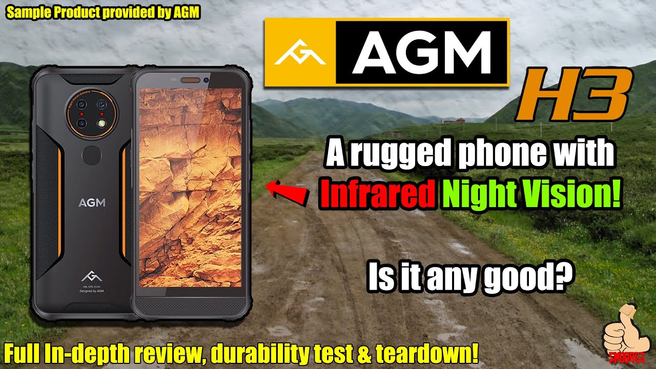 AGM H3 In-Depth Review - A Rugged Phone with INFRARED NIGHT VISION - U