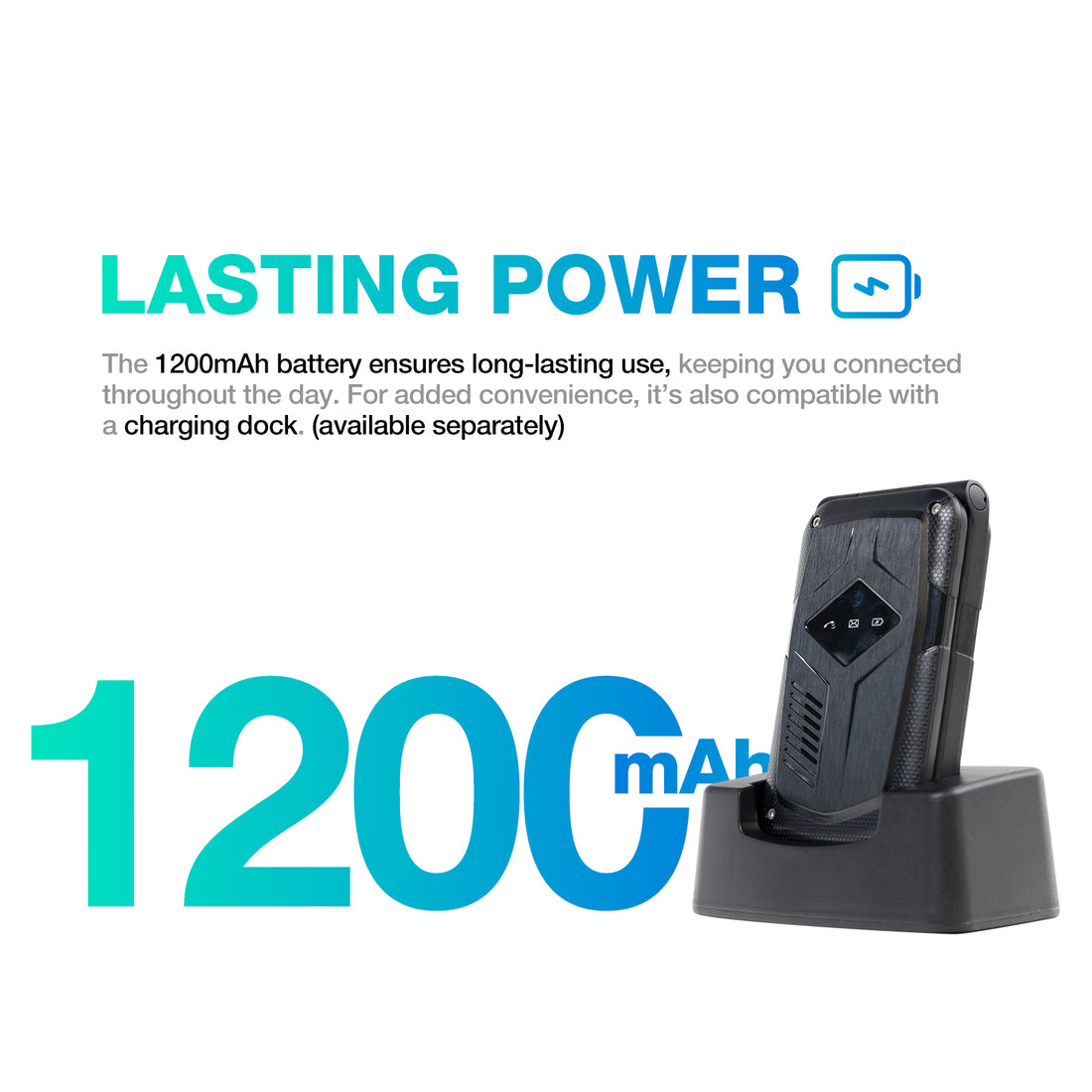 AGM M10｜Smart LED Alerts｜Dual SIM｜SOS Call Key｜High-decibel Speaker