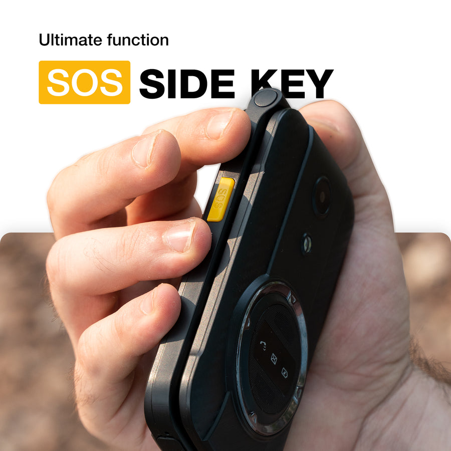 AGM M8 FLIP Security+ | Rugged Flip Phone | Secure Data | Reduced vuln