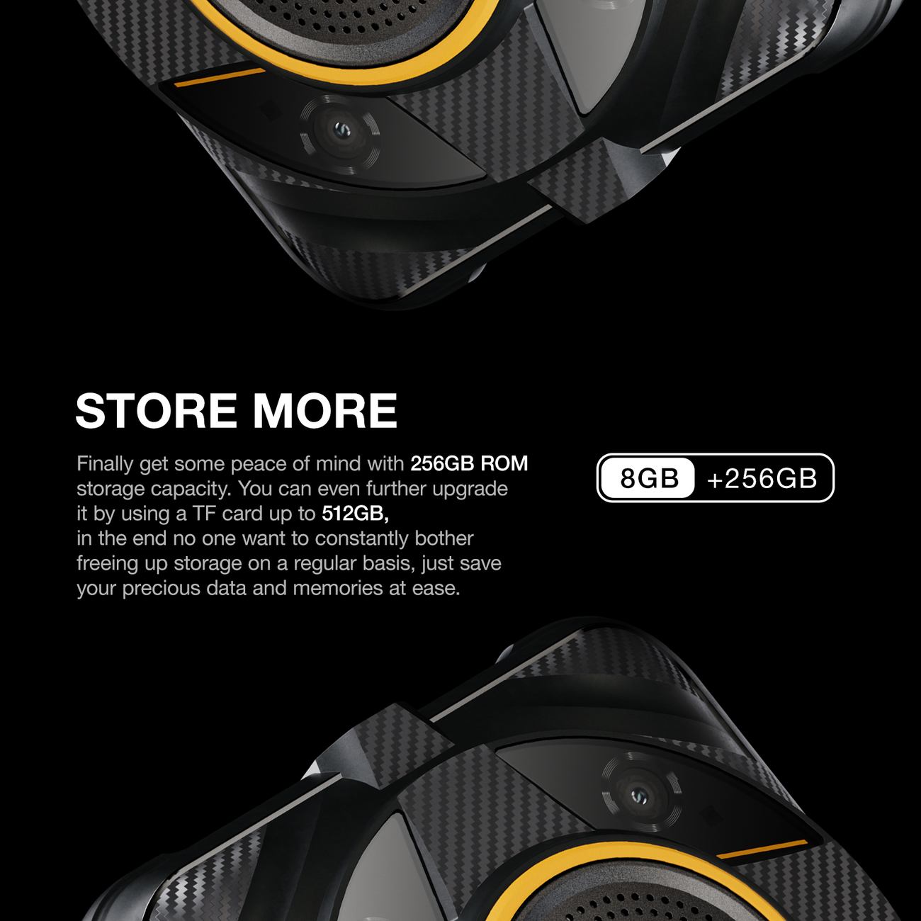 AGM G2 Pro | 5G Unlocked Rugged Smartphone | Top Thermal Camera | Powe