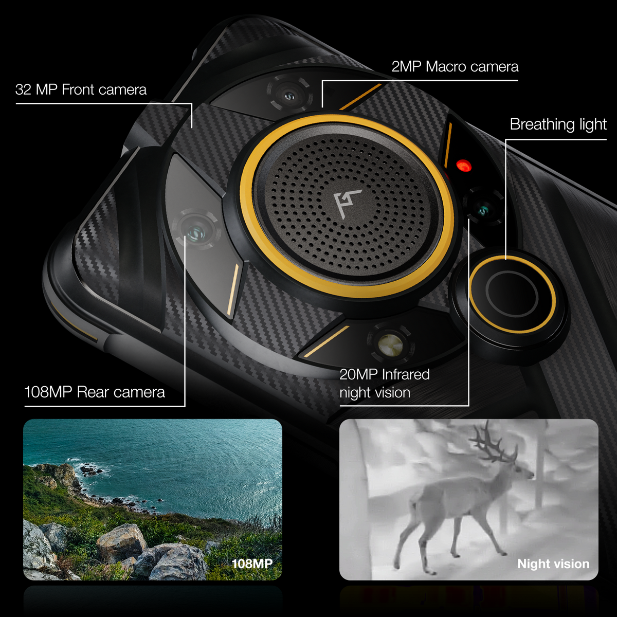 AGM G2 | 5G Unlocked Rugged Smartphone | Powerful Chipset | 6.58' FHD+